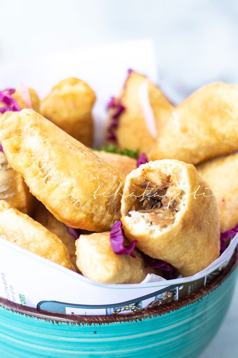 Haitian pate kode aranso, fried smoked herring fried patties | Tchakayiti